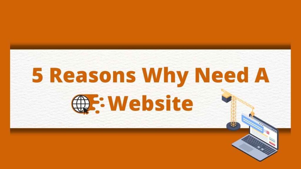 5 Reasons Why Need A Website - Tap For Tech